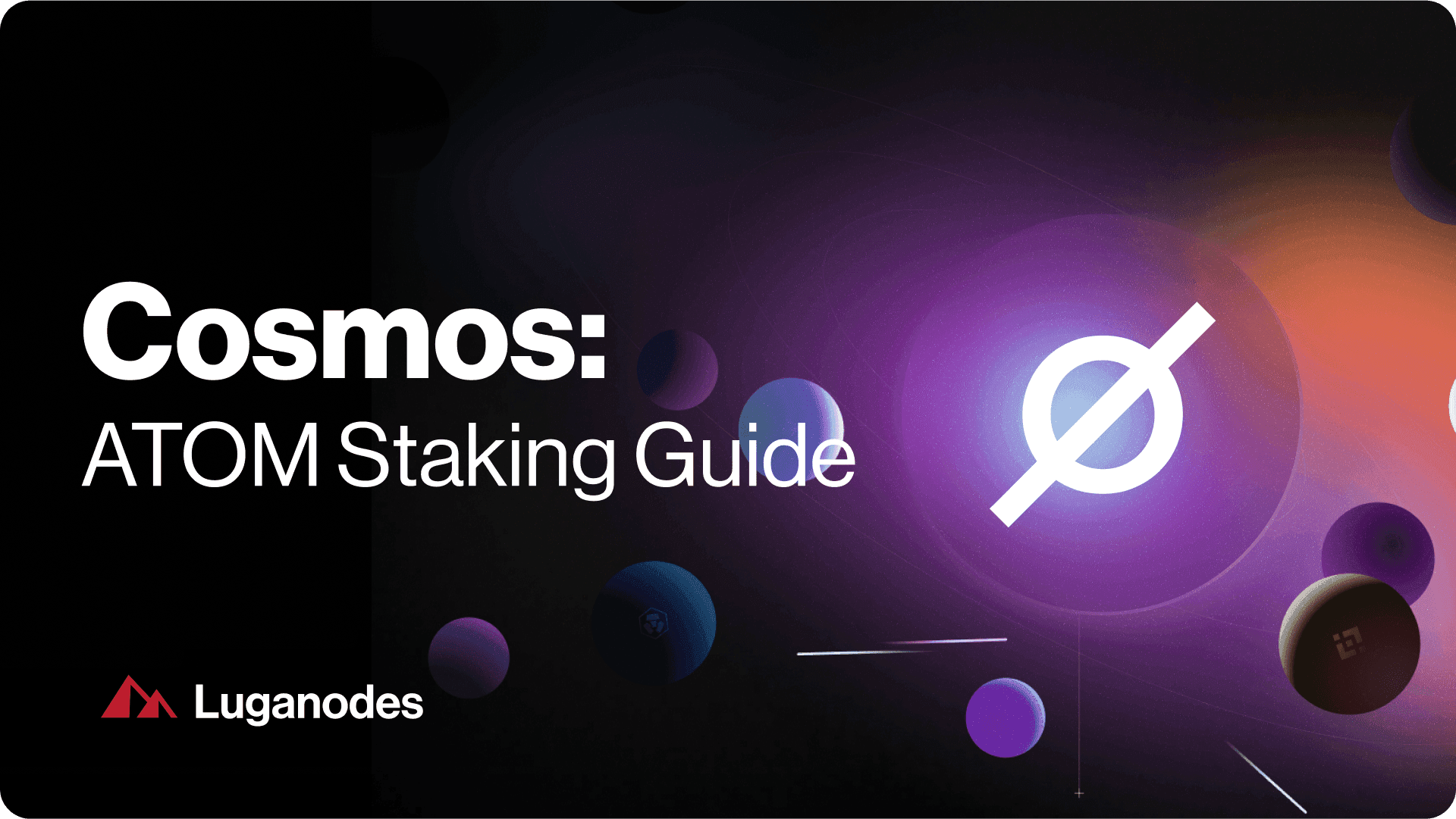 Cosmos — How to Stake $ATOM Tokens with Luganodes - Luganodes